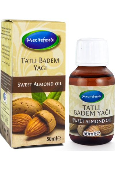 Mecitefendi Tatlı Badem Yağı 50Cc Mecitefendi Tatlı Badem Yağı 50Cc