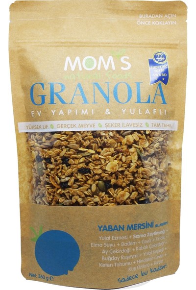 Mom's Natural Foods Yaban Mersini 360 gr
