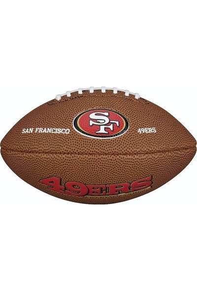 Wilson Nfl Sf 49ERS Amerikan Futbol Topu Maketi WTF1533XBSF