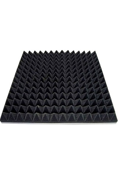 Edm Pazar Edmpazar 50 mm Yanmaz Akustik Piramit Sünger 50 Dns 100 x 100 cm