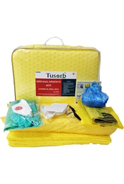 Edm Pazar Kimyasal Dökülme Döküntü Temizleme Kiti 20 lt