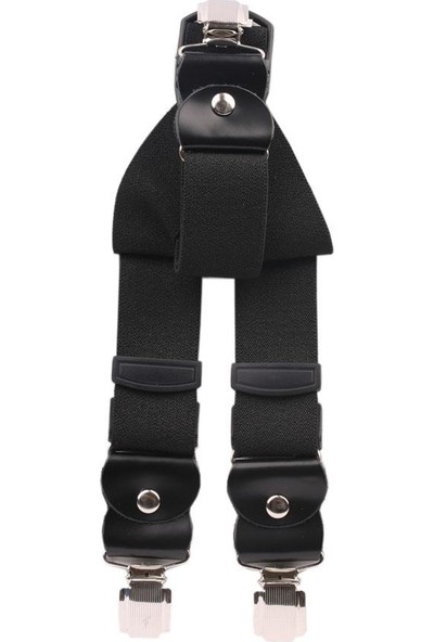 Kravatkolik Siyah Düz Pantolon Askısı A48