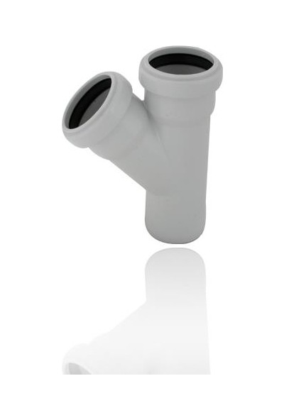 Fırat Pvc 50/50 Tek Çatal Atık Su Borusu