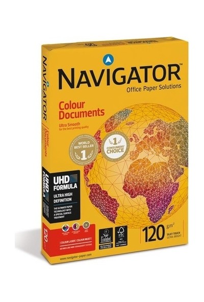 Navigator A3 Gramajlı Fotokopi Kağıdı 120 gr 500'lü Navigator A3 Gramajlı Fotokopi Kağıdı 120 gr 500'lü