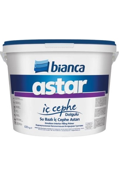 Bianca İç Cephe Dolgulu Astar 20,0 kg Bianca İç Cephe Dolgulu Astar 20,0 kg