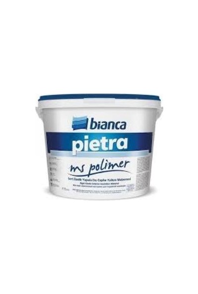 Bianca Pietra Ms Polimer Beyaz 2,5 lt Bianca Pietra Ms Polimer Beyaz 2,5 lt
