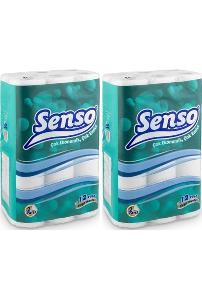 Senso Rulo Kağıt Havlu 12'li 2 Paket Senso Rulo Kağıt Havlu 12'li 2 Paket