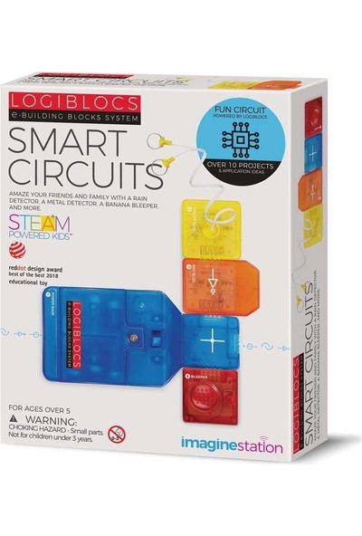 Logiblocs Bilim Seti Smart Circuit Akıllı Elektronik Oyun Devresi Logiblocs Bilim Seti Smart Circuit Akıllı Elektronik Oyun Devresi