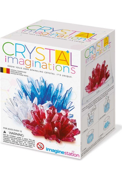 Crystal Imaginations Bilim Seti Kristal Yetiştirme Kiti Crystal Imaginations Bilim Seti Kristal Yetiştirme Kiti
