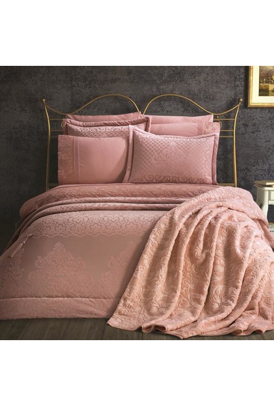 Schafer Dreams Pudra 10 Parça Yatak Örtüsü Tekstil Çeyiz Seti Schafer Dreams Pudra 10 Parça Yatak Örtüsü Tekstil Çeyiz Seti