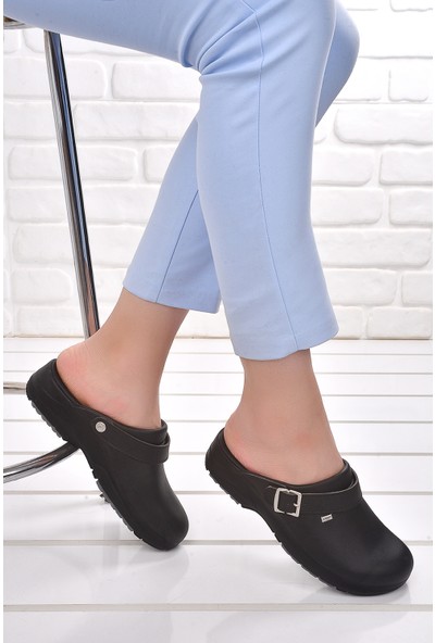 Ceyo 9926 1 Sabo Hastane Iş Kadın Terlik Siyah Ceyo 9926 1 Sabo Hastane Iş Kadın Terlik Siyah