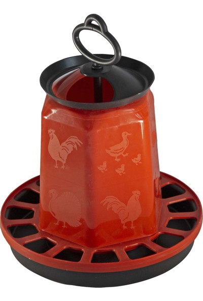 Namver Kuş Tavuk Yemlik Plastik Askılı 1.5 kg Yem Kapasiteli