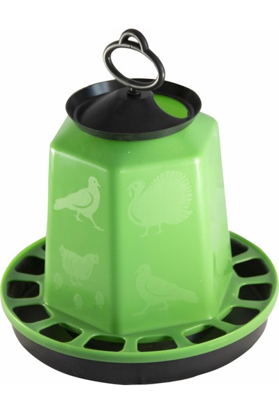 Namver Kuş Tavuk Yemlik Plastik Askılı 8 kg Yem Kapasiteli