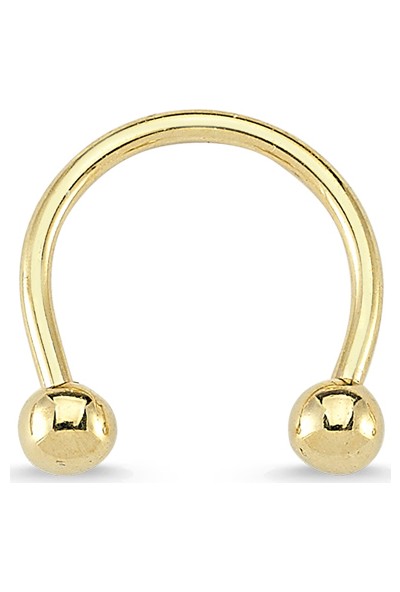 Altınsepeti Altın Toplu Septum Piercing AS23PC