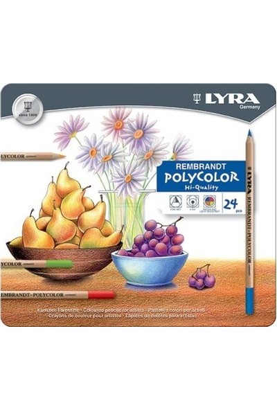 Lyra Rembrandt Polycolor Kuru Boya 24 Renk Lyra Rembrandt Polycolor Kuru Boya 24 Renk