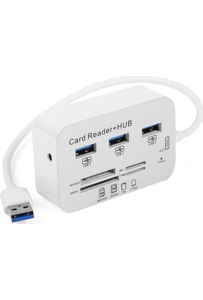 TX USB 3.0 HUB Çoklu Kart Okuyucu ve 3xUSB 3.0 Çoklayıcı (TXACUCR340) TX USB 3.0 HUB Çoklu Kart Okuyucu ve 3xUSB 3.0 Çoklayıcı (TXACUCR340)