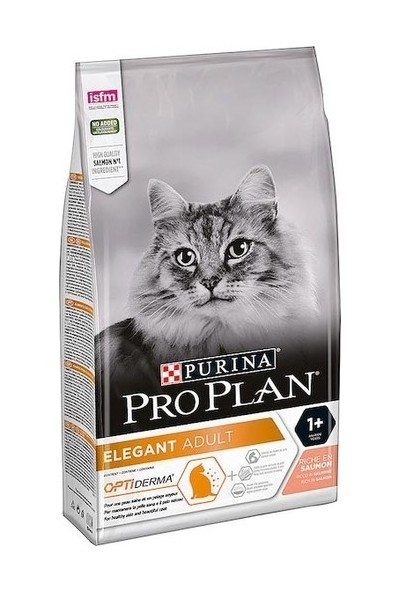 Pro Plan Elegant Derma Somonlu Yetişkin Kedi Maması 10 kg Pro Plan Elegant Derma Somonlu Yetişkin Kedi Maması 10 kg