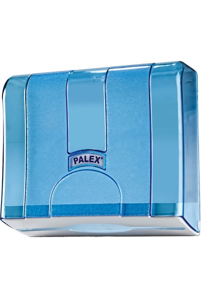 Palex Z Katlı Kağıt Havlu Dispenseri Şeffaf Mavi 3570-1 Palex Z Katlı Kağıt Havlu Dispenseri Şeffaf Mavi 3570-1