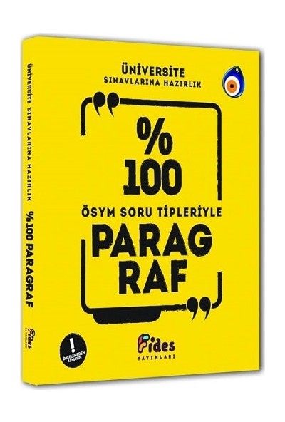 Fides ÖSYM 100 Paragraf Fides ÖSYM 100 Paragraf