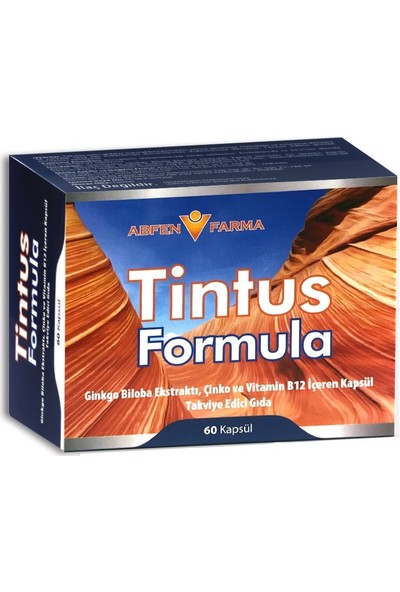 Abfen Farma Tintus Formula 60 Kapsül Abfen Farma Tintus Formula 60 Kapsül