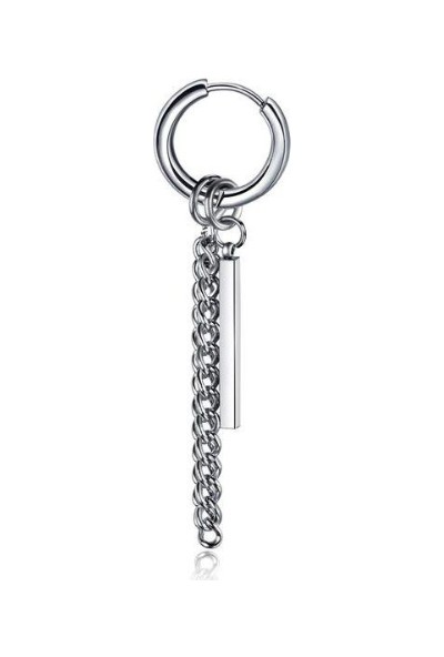 Chavin Çelik Sallantılı Çubuk Küpe