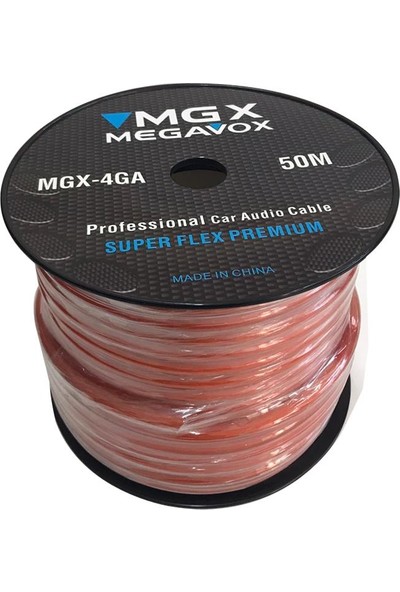 Soundmax Megavox 4ga Profesyonel Amfi Kablosu 50 m Soundmax Megavox 4ga Profesyonel Amfi Kablosu 50 m