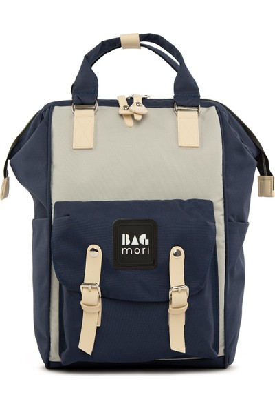 Bagmori Lacivert Cepli Logolu Anne Bebek Çantası Bagmori Lacivert Cepli Logolu Anne Bebek Çantası