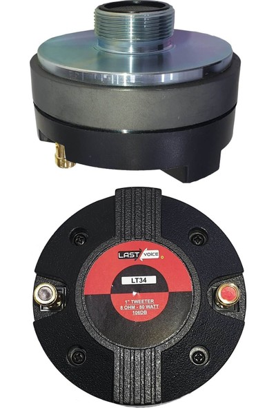 Lastvoice LT34 Tweeter Driver Tiz Hoparlör 80 Watt 1 Lastvoice LT34 Tweeter Driver Tiz Hoparlör 80 Watt 1