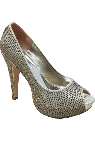 Smilee 4126 Platform Topuklu Kadın Abiye Ayakkabı Smilee 4126 Platform Topuklu Kadın Abiye Ayakkabı