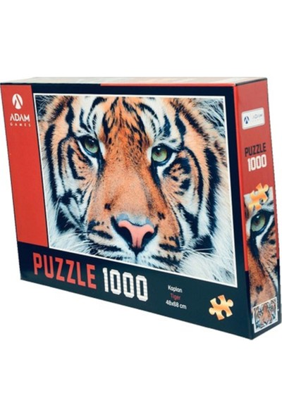 Adam Games 1000 Parça Puzzle Kaplan Adam Games 1000 Parça Puzzle Kaplan