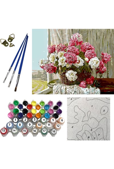 Tale Hobby Sayılarla Boyama Hobi Seti 40 x 50 cm Tale Hobby Sayılarla Boyama Hobi Seti 40 x 50 cm