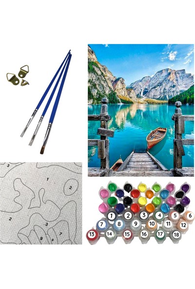 Tale Hobby Sayılarla Boyama Hobi Seti 40 x 50 cm