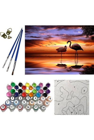 Tale Hobby Sayılarla Boyama Hobi Seti 40 x 50 cm