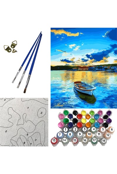 Tale Hobby Sayılarla Boyama Hobi Seti 40 x 50 cm