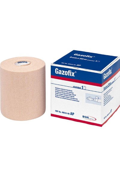 Gazofix Elastik Koheziv Fiksasyon Bandajı 10CM x 20M 46643