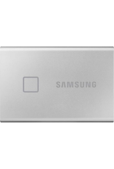 Samsung T7 Touch 500GB USB 3.2 Gen 2 Taşınabilir SSD Gümüş MU-PC500S/WW