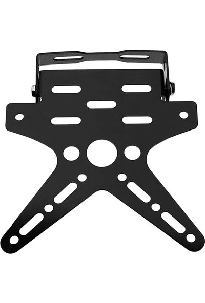 Knmaster Motosiklet Sinyal Bağlantılı Katlanabilir Plakalık