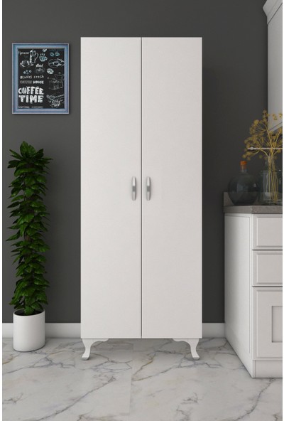 Metalia Deniz 8 Raflı Çok Amaçlı Dolap