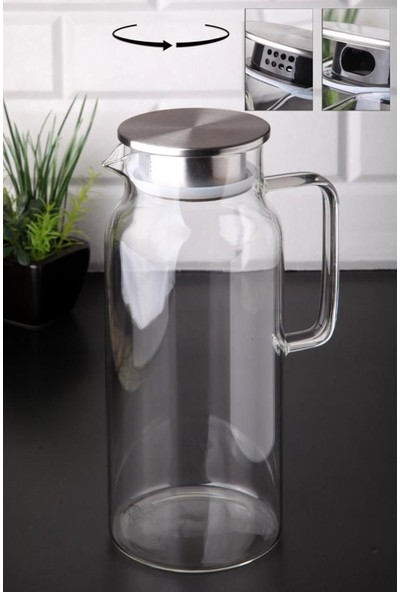 Borosilikat Cam Sürahi