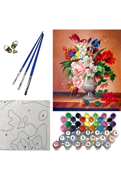 Tale Hobby Sayılarla Boyama Hobi Seti 40 x 50 cm