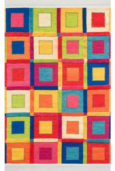 Eko Halı Luna Ln 08 Multy Yıkanabilir Geleneksel Modern Baskı Halı