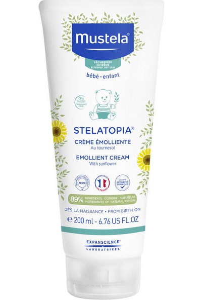 Mustela Stelatopia Emollient Cream 200 Ml Mustela Stelatopia Emollient Cream 200 Ml