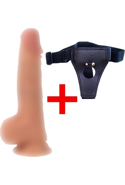 Xise Ekstra Yumuşak Gerçekci Özel Dokulu 20 cm Kemerli Takma Penis Xise Ekstra Yumuşak Gerçekci Özel Dokulu 20 cm Kemerli Takma Penis