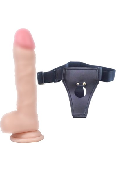 Xise Yumuşak ve Esnek Realistik 19 cm Belden Bağlamalı Penis Dildo Xise Yumuşak ve Esnek Realistik 19 cm Belden Bağlamalı Penis Dildo