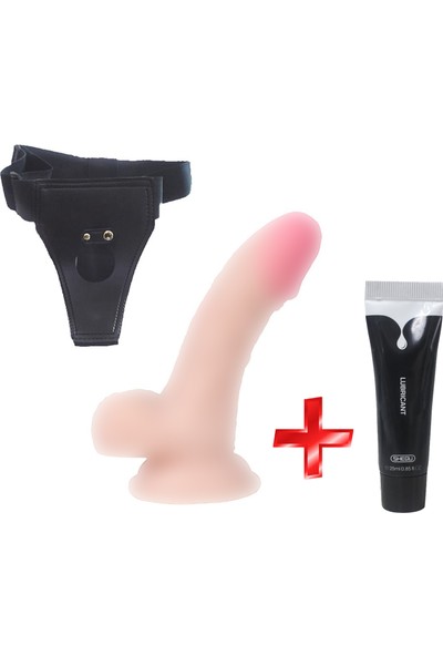 Xise Anal Vajinal Kullanılabilen Gerçekci 13 cm Penis + Jel Xise Anal Vajinal Kullanılabilen Gerçekci 13 cm Penis + Jel
