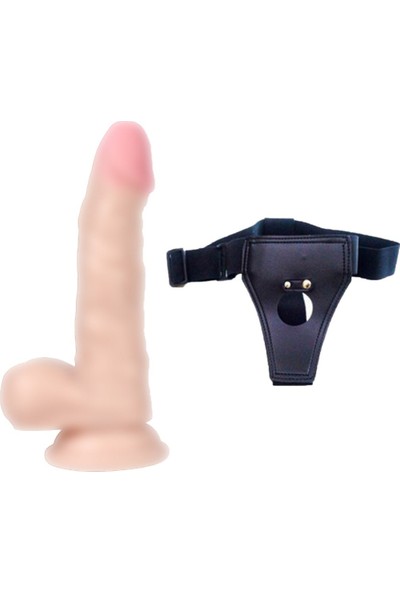 Xise Hunk Eagle Ten Rengi 17 cm Esnek Bükülebilen Belden Bağlamalı Penis