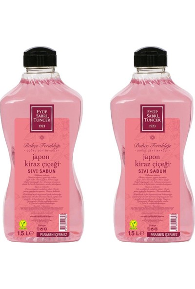 Eyüp Sabri Tuncer Sıvı Sabun Japon Kiraz Çiçeği 1.5 lt 2'li