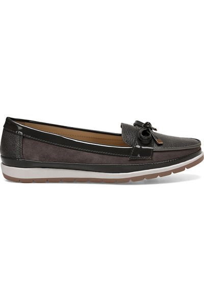 Nine West Belten Gri Kadın Loafer Ayakkabı