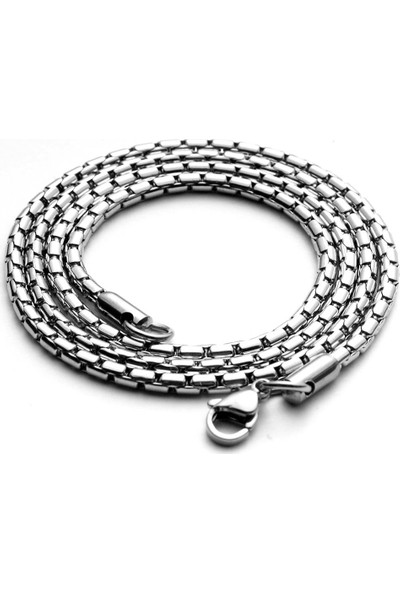 Takı Dükkanı 316L Paslanmaz Çelik Erkek Kolye eck20