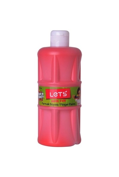 Let's Parmak Boya 500 ml - Kırmızı Let's Parmak Boya 500 ml - Kırmızı
